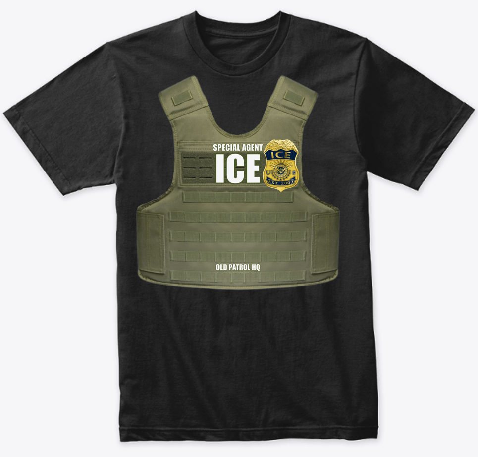 ICE SPECIAL AGENT ~ HALLOWEEN COSTUMES | OLD PATROL HQ / FIERCE 5%