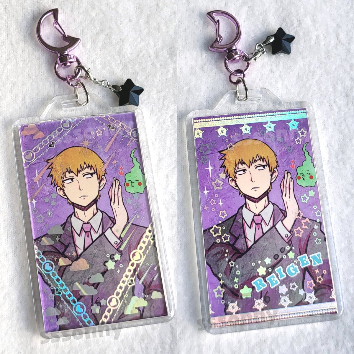 Reigen and Dimple Deco Photocard | SSSONNY