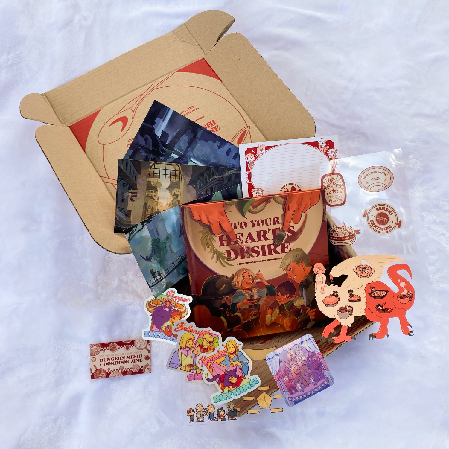 Mimic Bundle | Dungeon Meshi Cookbook Zine