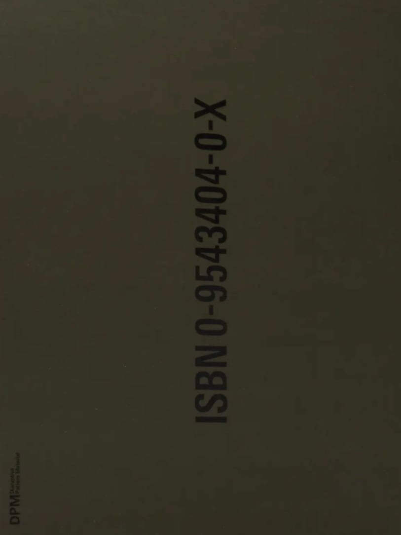 (MODEST) BOOKS — (DPM) (Disruptive Pattern Material)