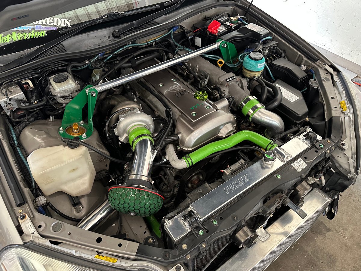 JZX110 Up-Pipe Turbo Kit / UPFAB