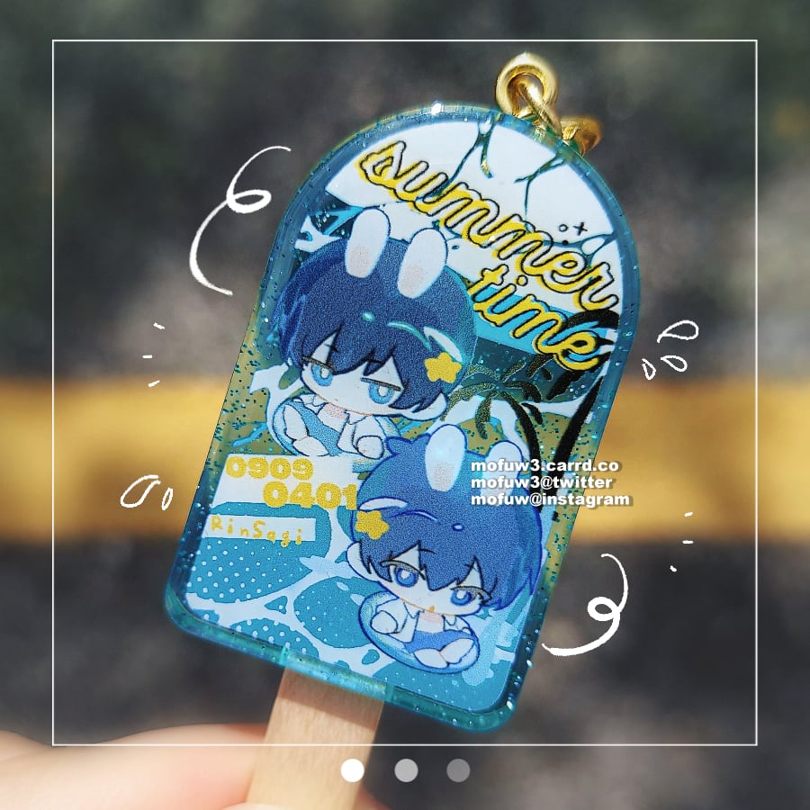 Blue Lock Acrylic Charms PREORDER | mofuw3