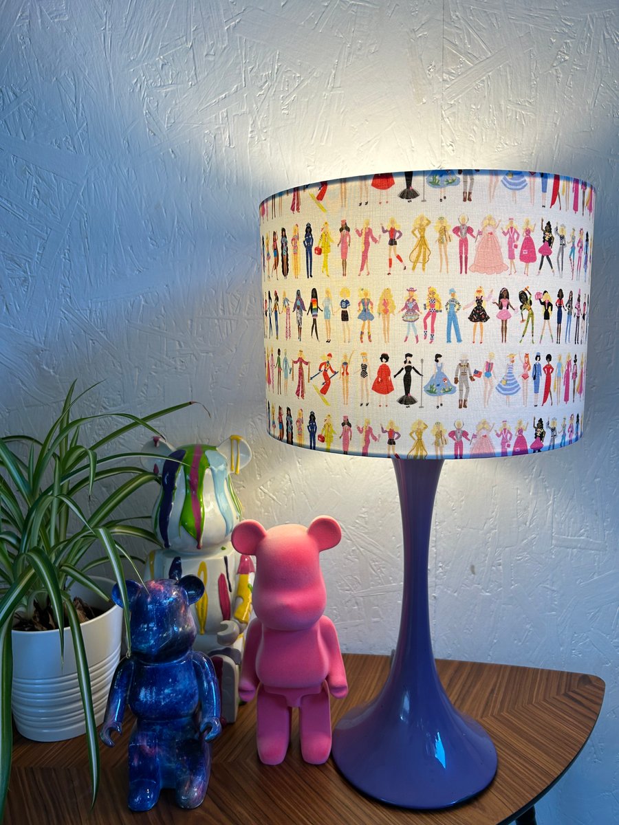 Cream Barbie Dolls Shade 30cm | Lola's Lampshades