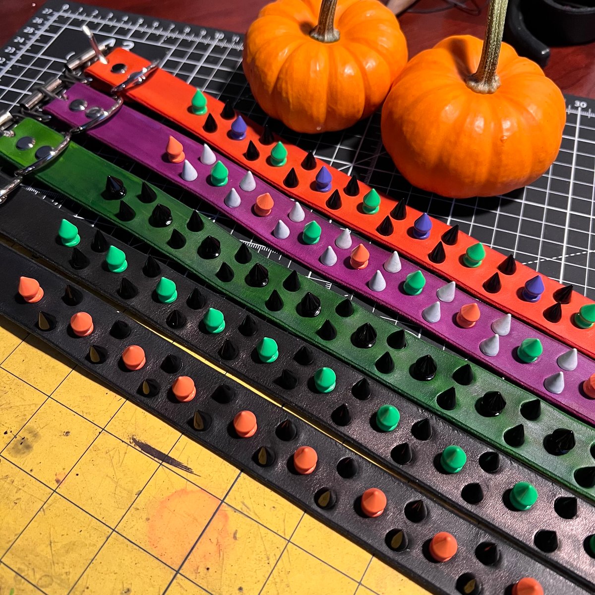 Spiked Halloween Collar | Leatherqueer Co