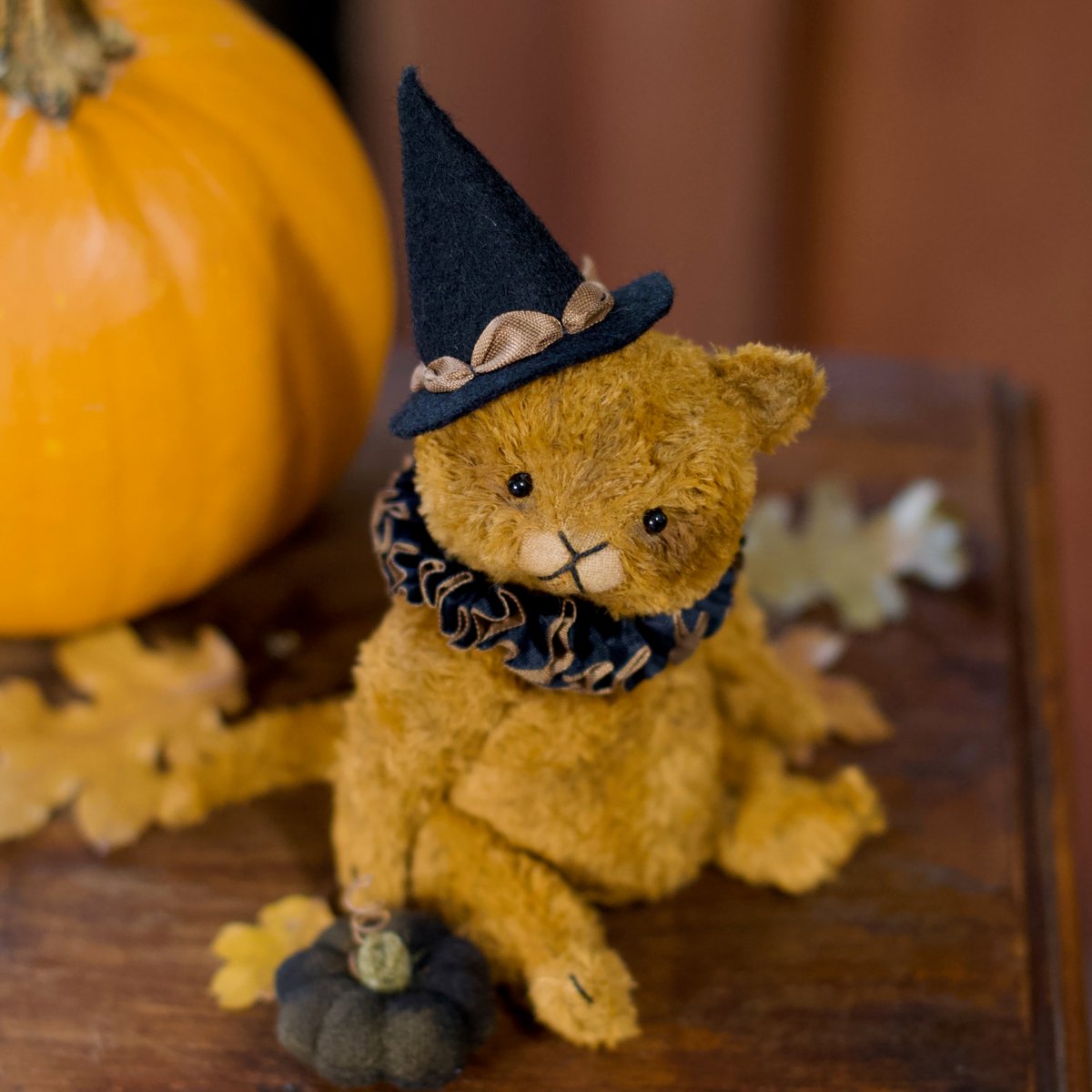 Rusty Kitty ~ Original Work ~ 5.5" | The Spotted Hare Mercantile