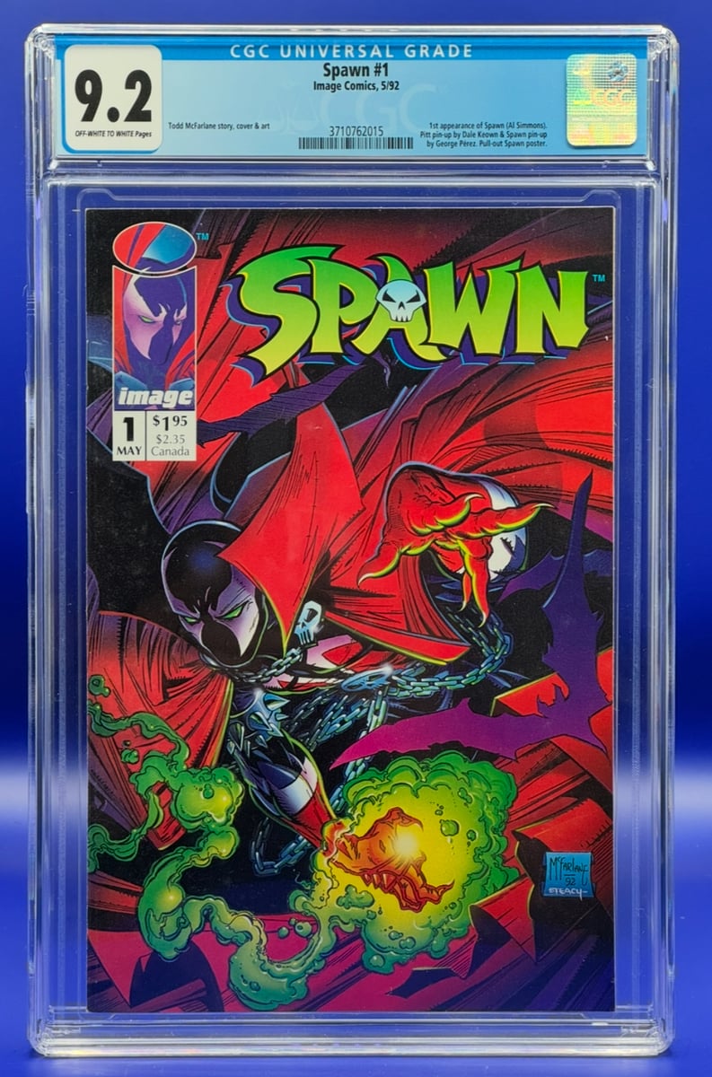 Spawn #1 (1992) – CGC 9.2 – Modern Age Iconic Debut! | BoomCollectibles