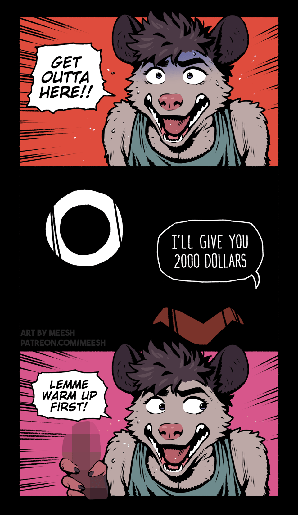 "Passing Love 1+2" Physical Comic | Meesh Prints