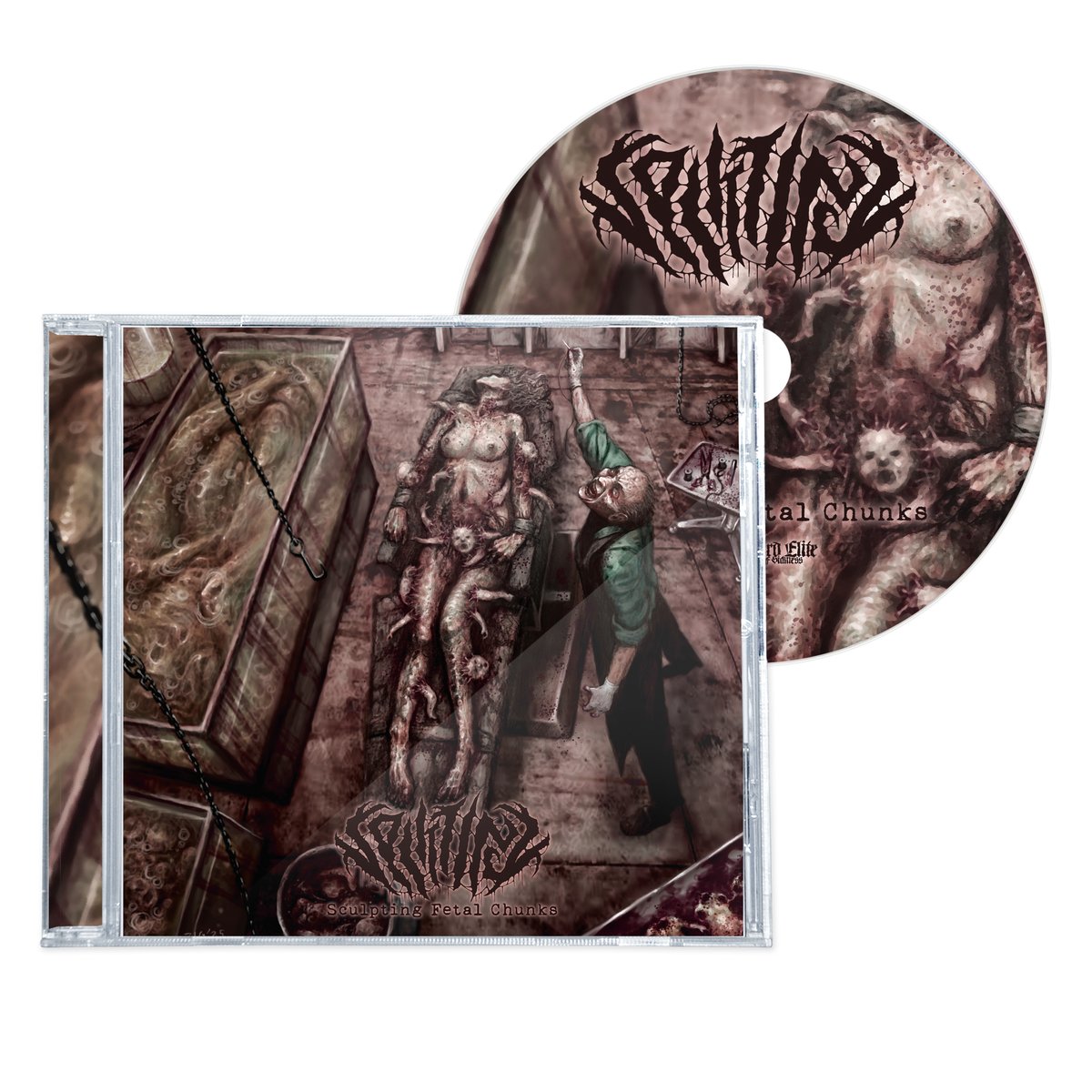 New Standard Elite — SPLITTING "SCULPTING FETAL CHUNKS" CD