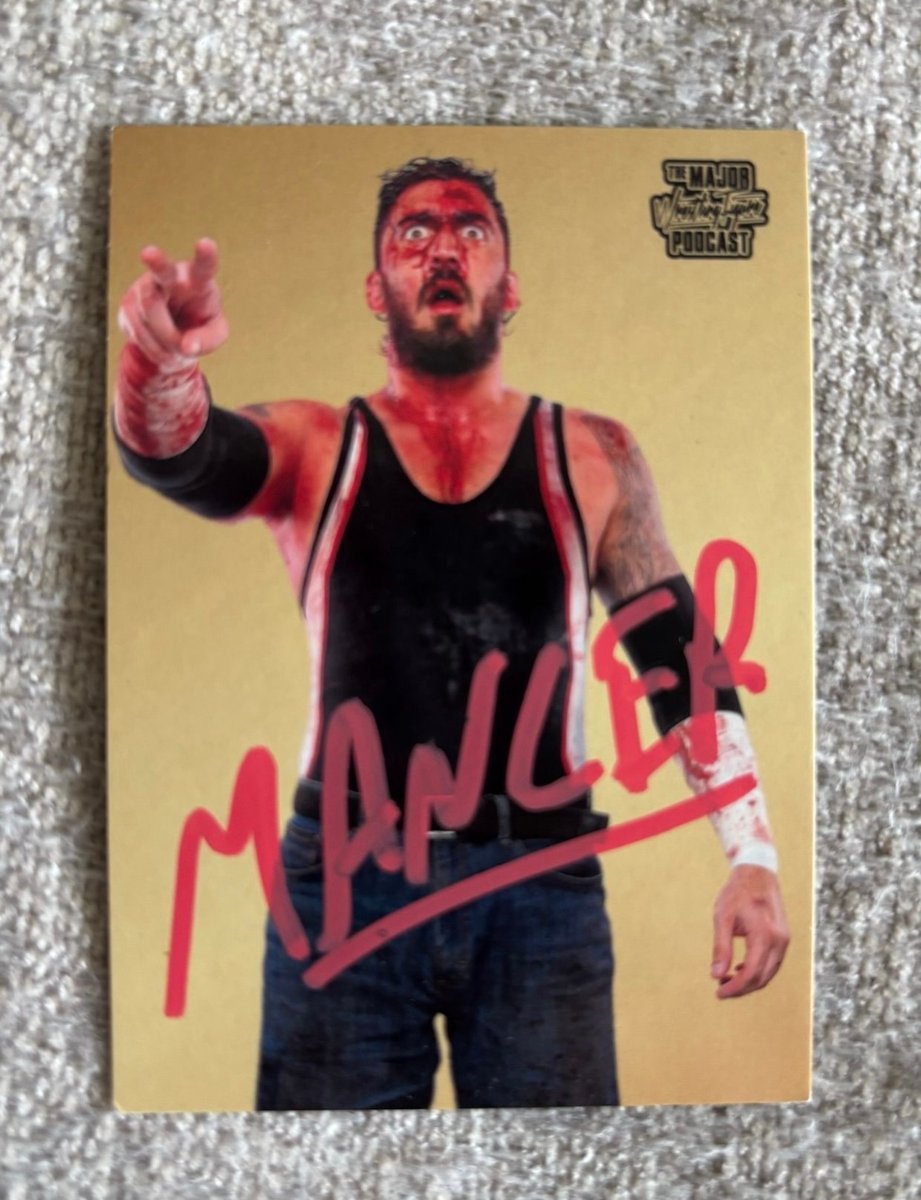MAJOR POD CARD | Mance Warner