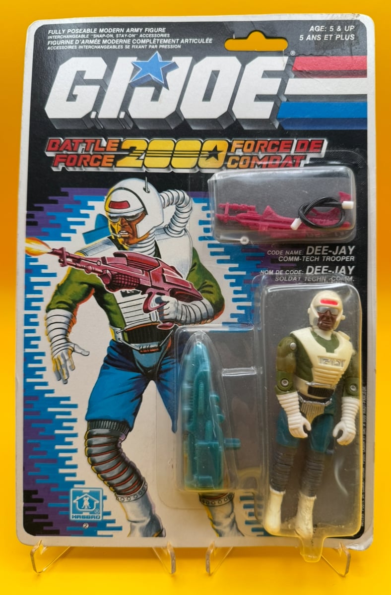 G.I. Joe Dee-Jay (Battle Force 2000) – 1989 - Hasbro Vintage ...