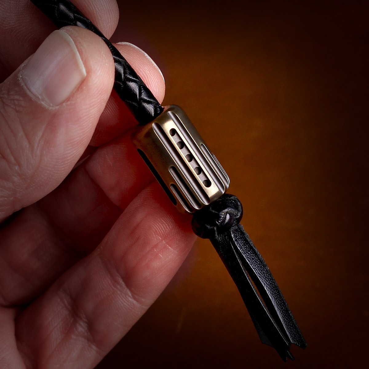 Brass EDC bead | Stonewood EDC