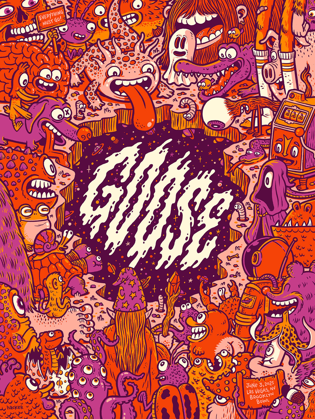 Home | Michael Hacker - gig posters, art prints & comics