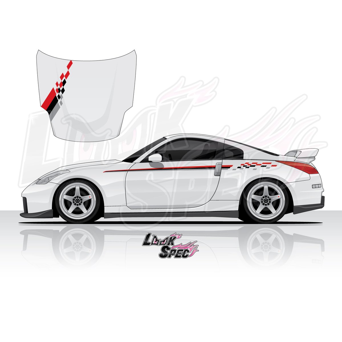 Pre-set Livery - Nismo Z Stripe | look-spec