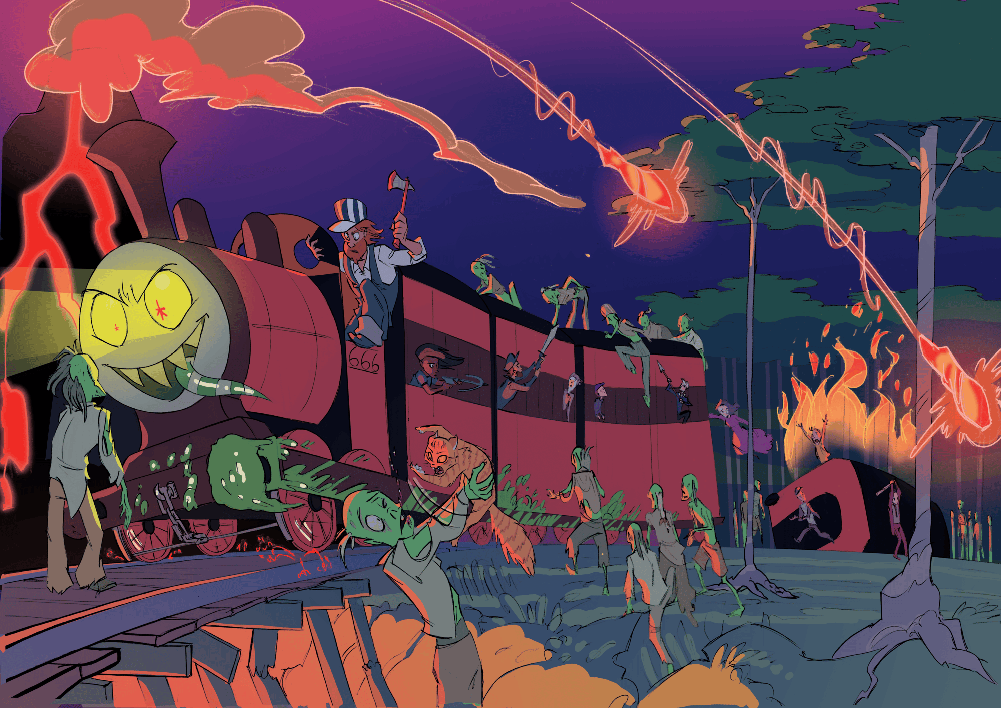 Steam Train Of Hell | Engine 1991 Creations