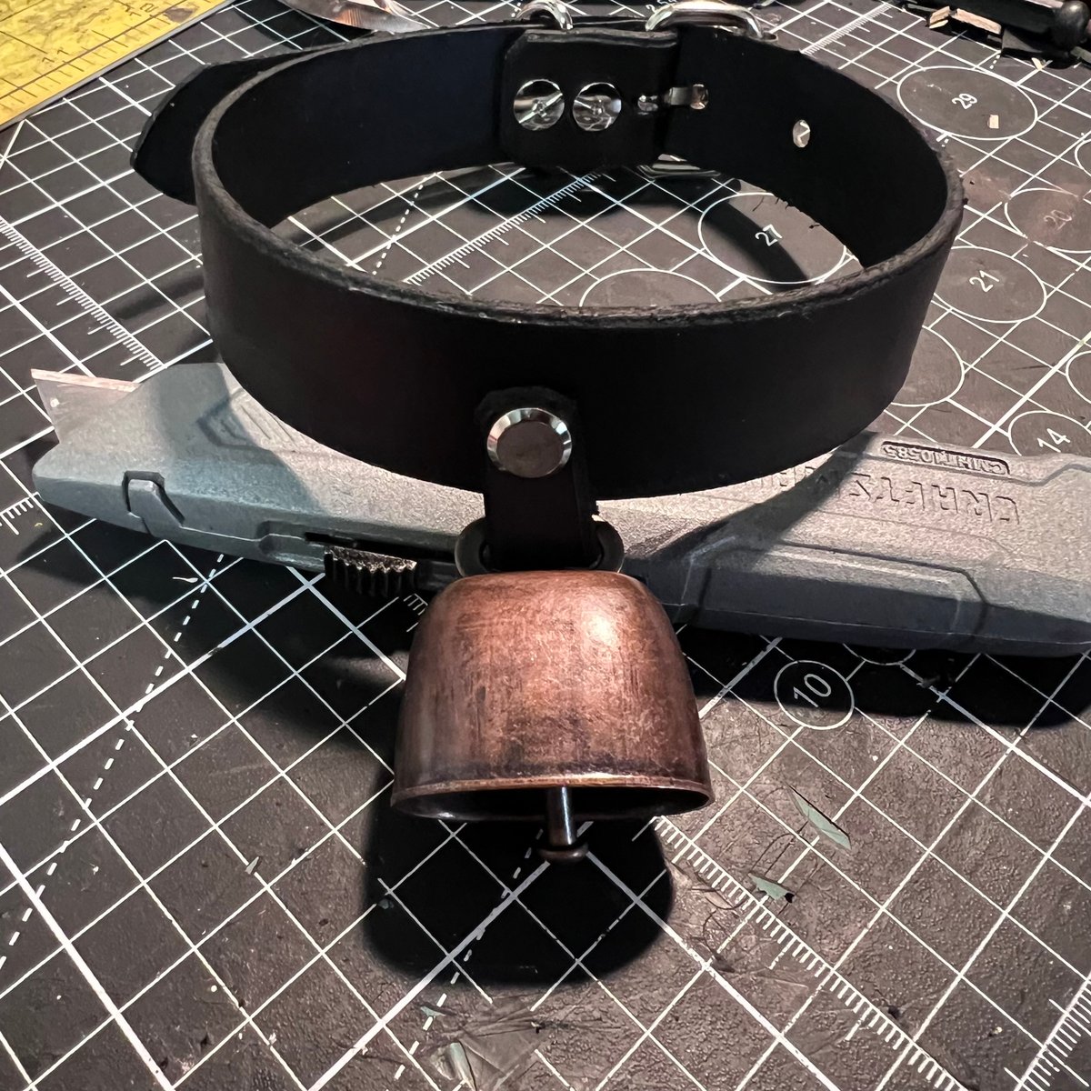 Cowbell Collar | Leatherqueer Co