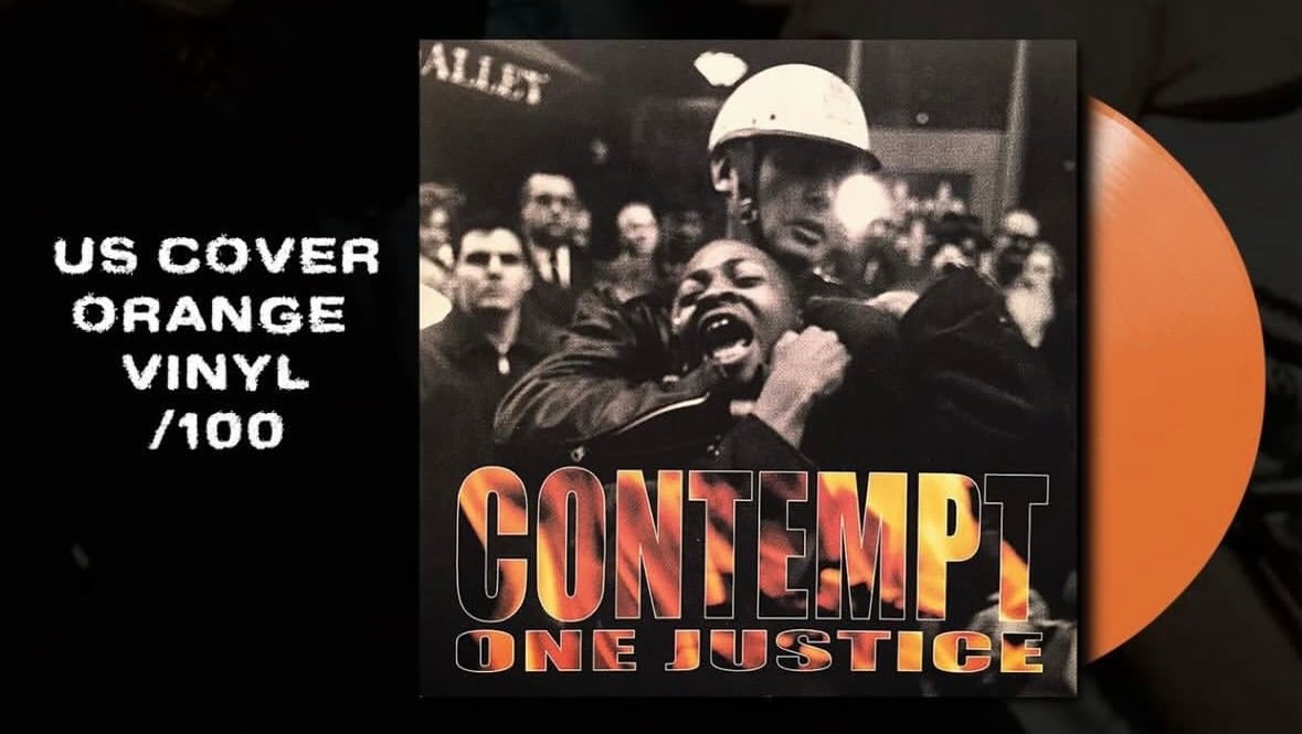Contempt One Justice 12” US Cover | Armageddon Records