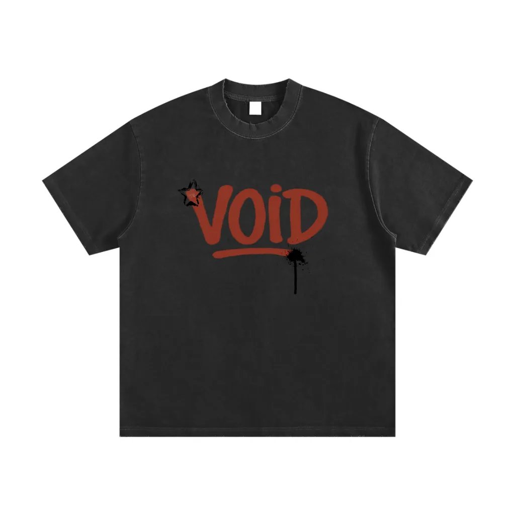 VOID / STAY COZY RED&BLACK TEE | void by cozy