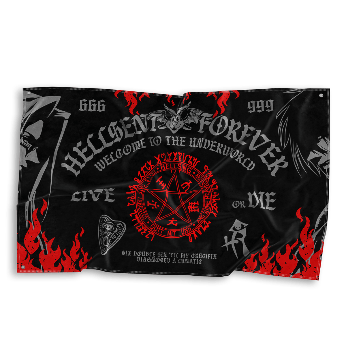 Hells̶i̶n̶g̶ sent Forever Flag | Hellsent