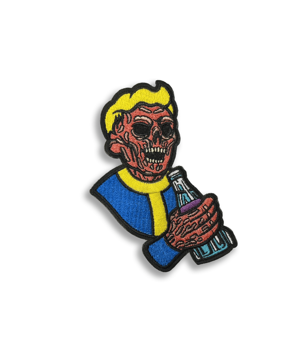Vault Ghoul Embroidered Patch (Preorder) | wasteland kooks