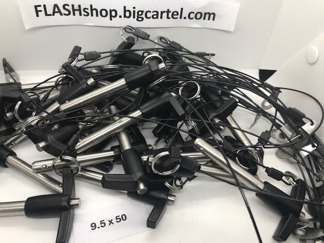 #536 - 9.5mm x 50mm Push Pull Pin. | FLASHshop