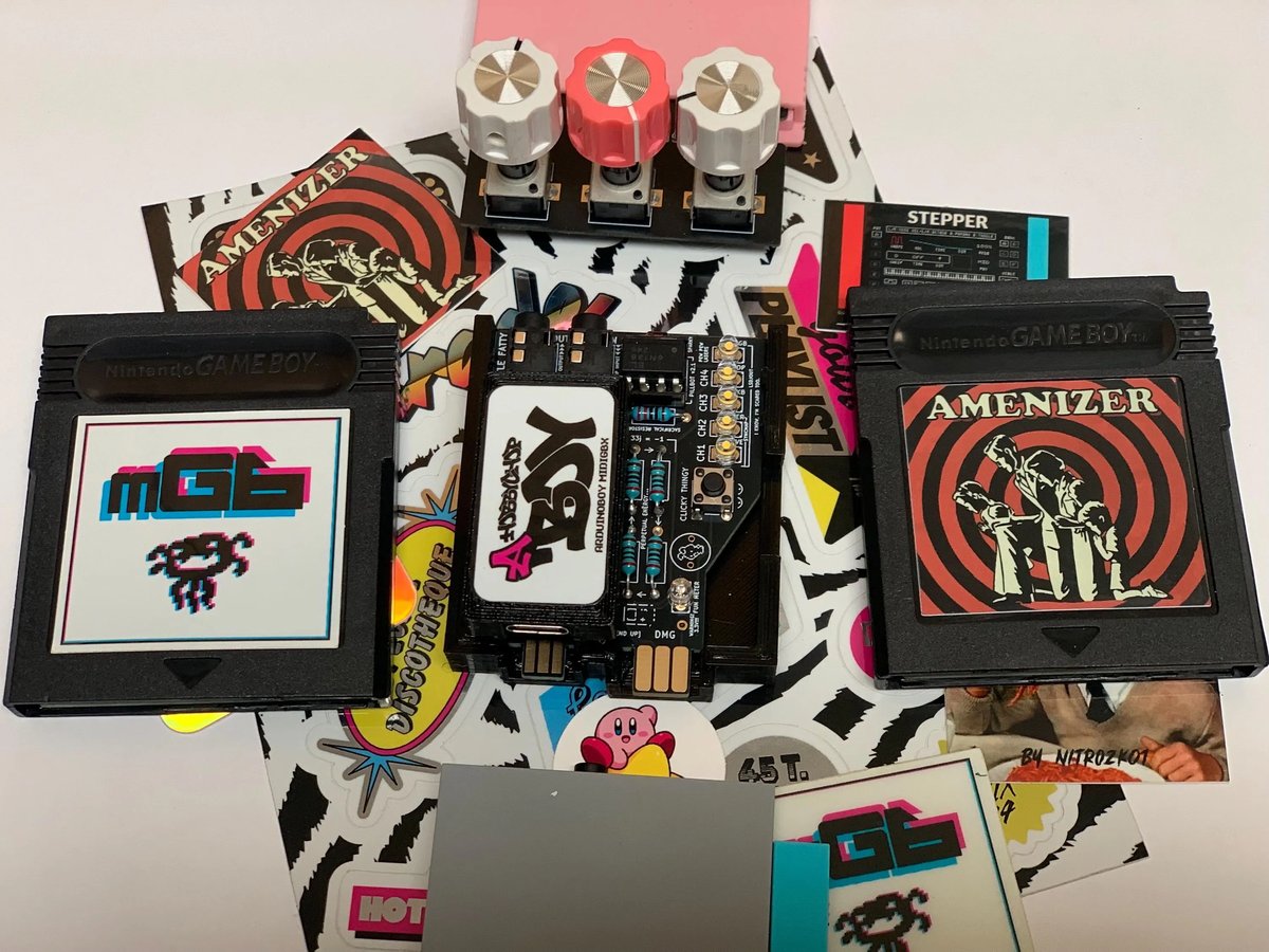 ARDUINOBOY Game Boy MIDI Adapter (TRS and USB MIDI) | HobbyChop