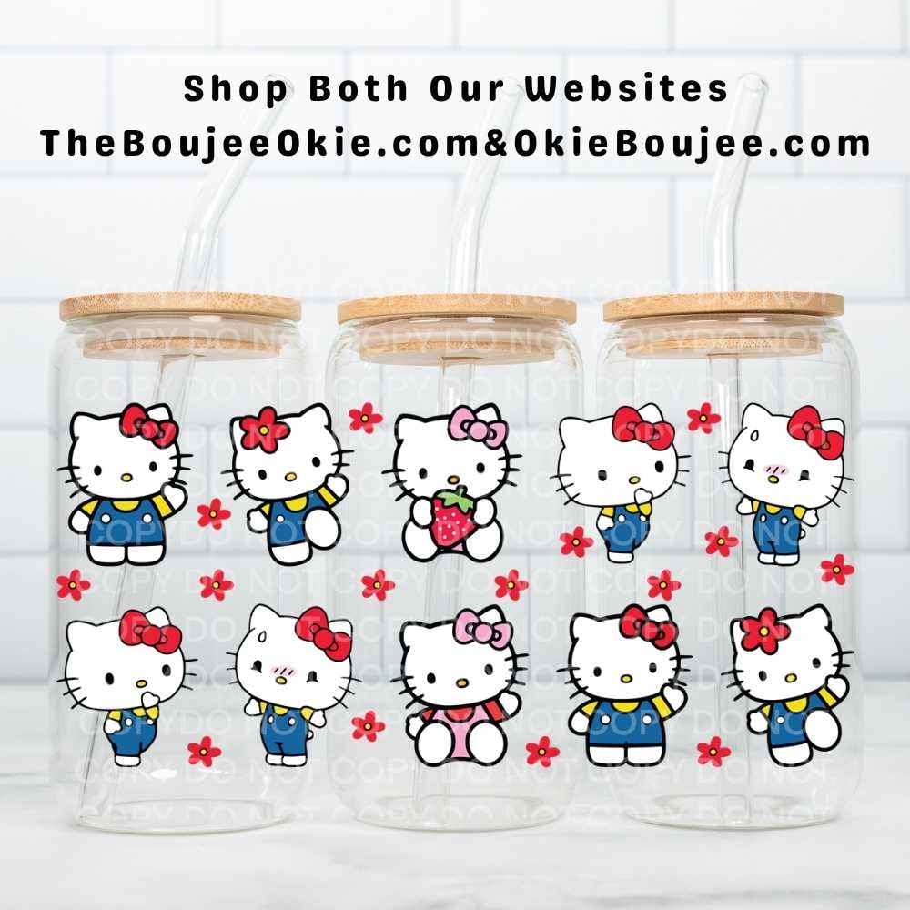 Hello Kitty Uv Dtf Wrap W0770 | Okie Boujee