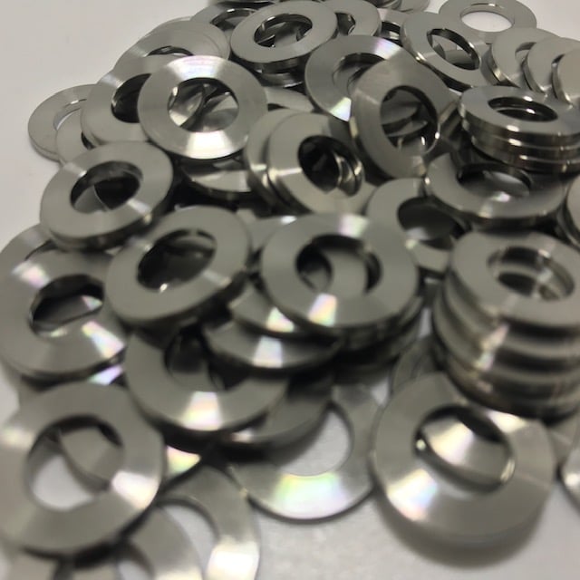 #864 - M8 Titanium FLAT Washers. | FLASHshop