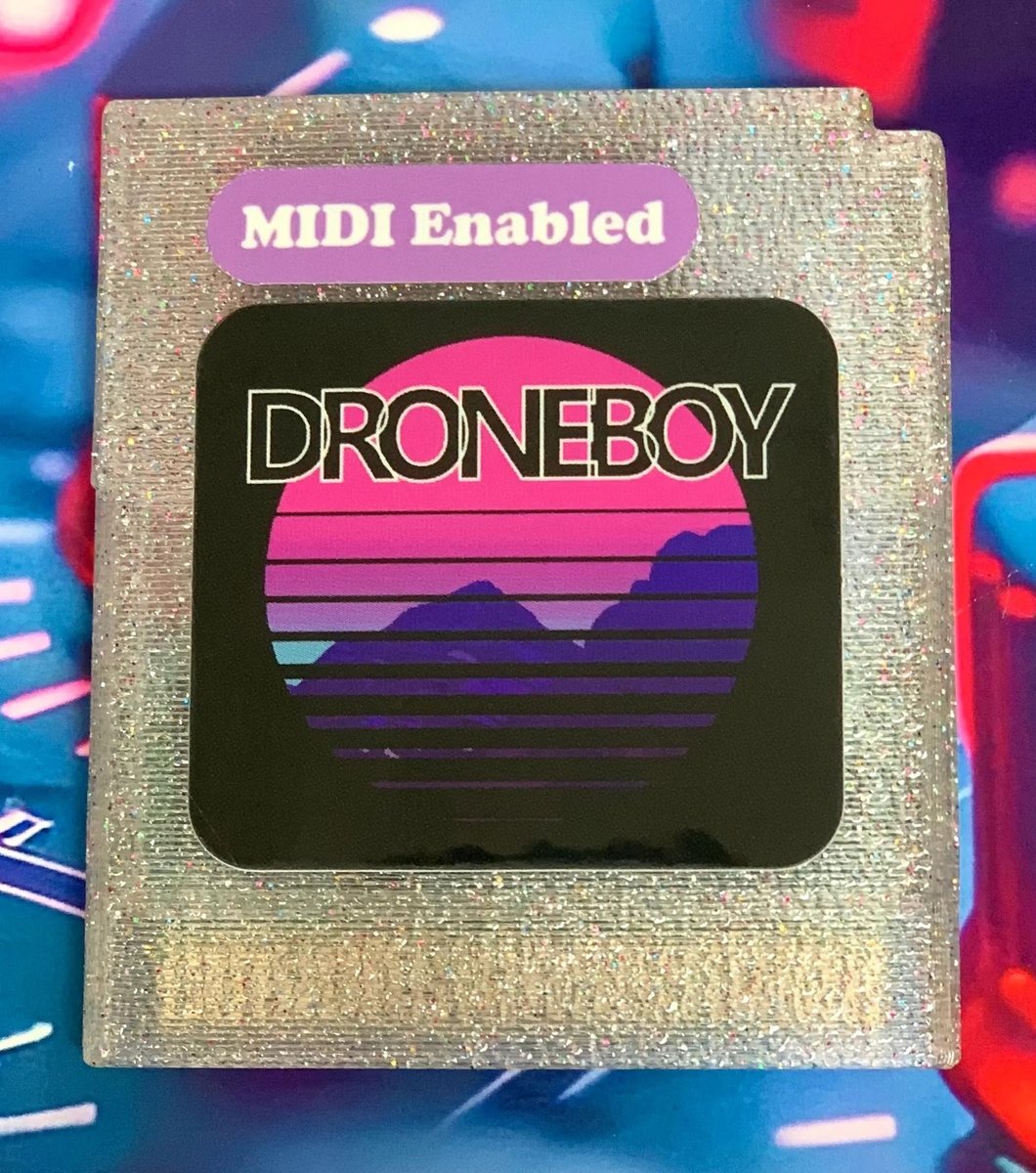 Droneboy v1.08! Cartridge [CHIPTUNE], for Game Boy (MIDI Enabled ...