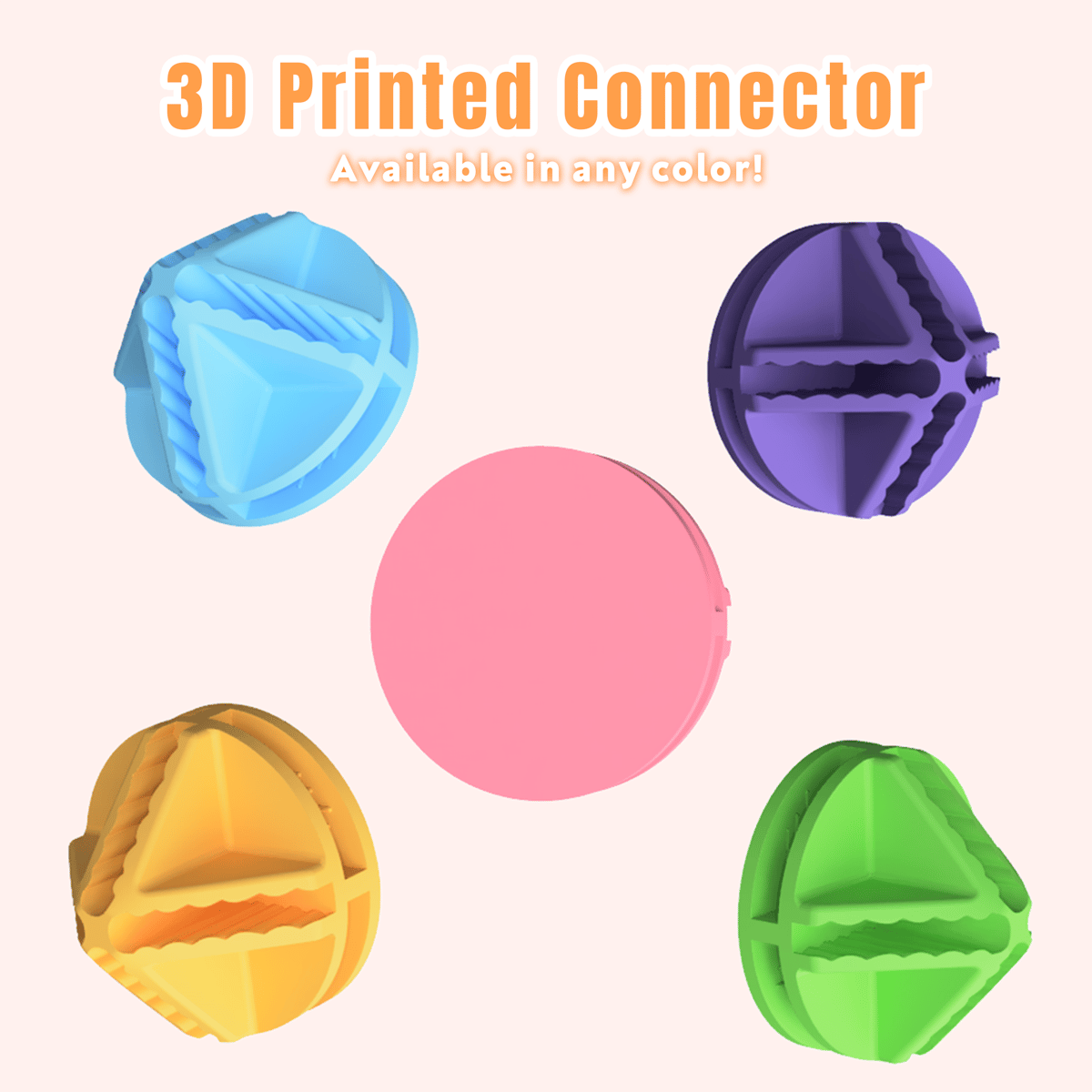 3D Printed Connector | Sandoikstitches