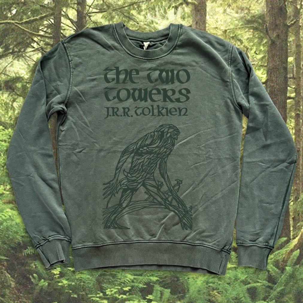 THE TWO TOWERS *STONEWASH SWEATER* | Rogue Print Co.