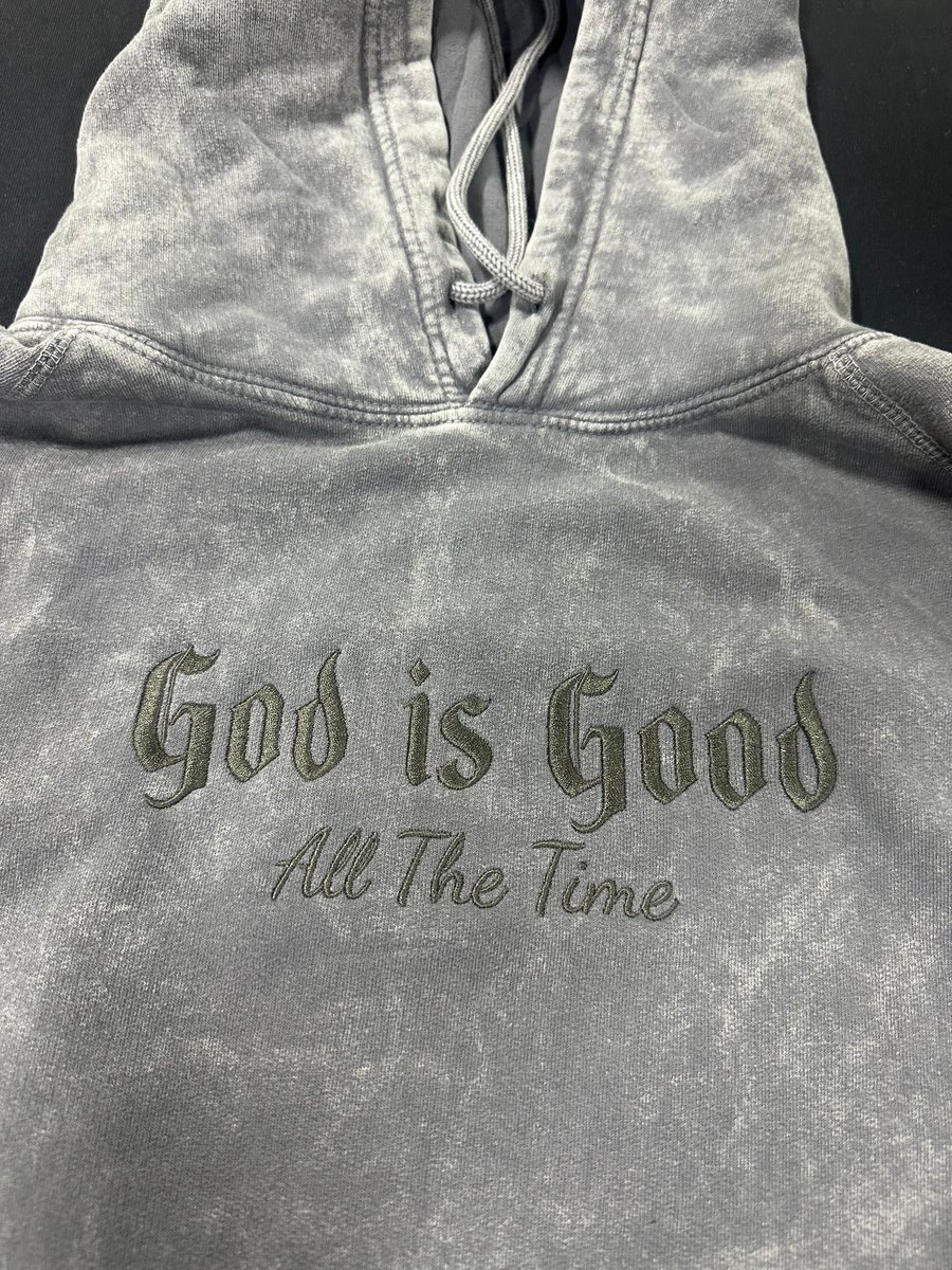 God is Good Hoodie / Embroider front | Calvary Life Apparel