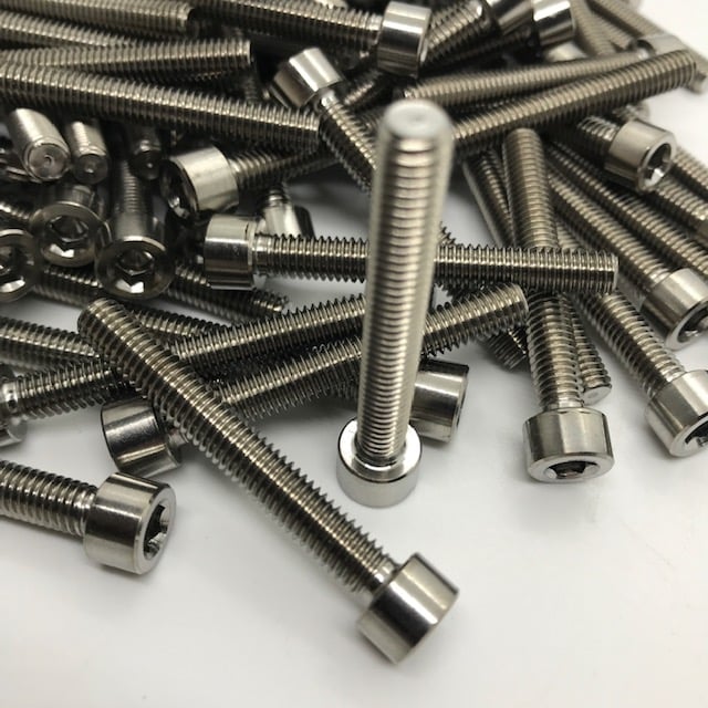 #599 - 6mm x 1.0mm x 45mm Allen Ti Bolt. | FLASHshop