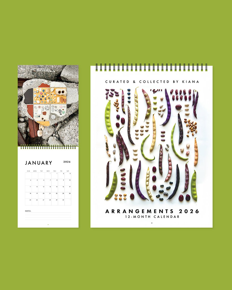 Arrangements Calendar for 2026 | Miniature Veg