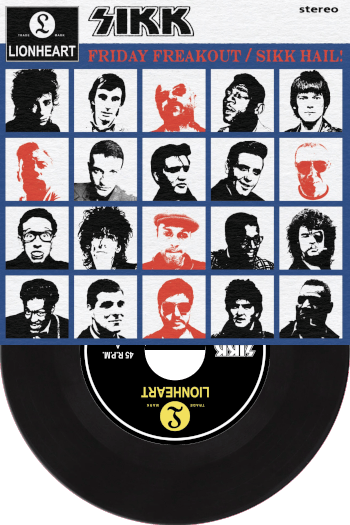 SIKK - Friday Freakout / SIKK Heil! 7" 100 made (PRE-ORDER) | Lionheart ...
