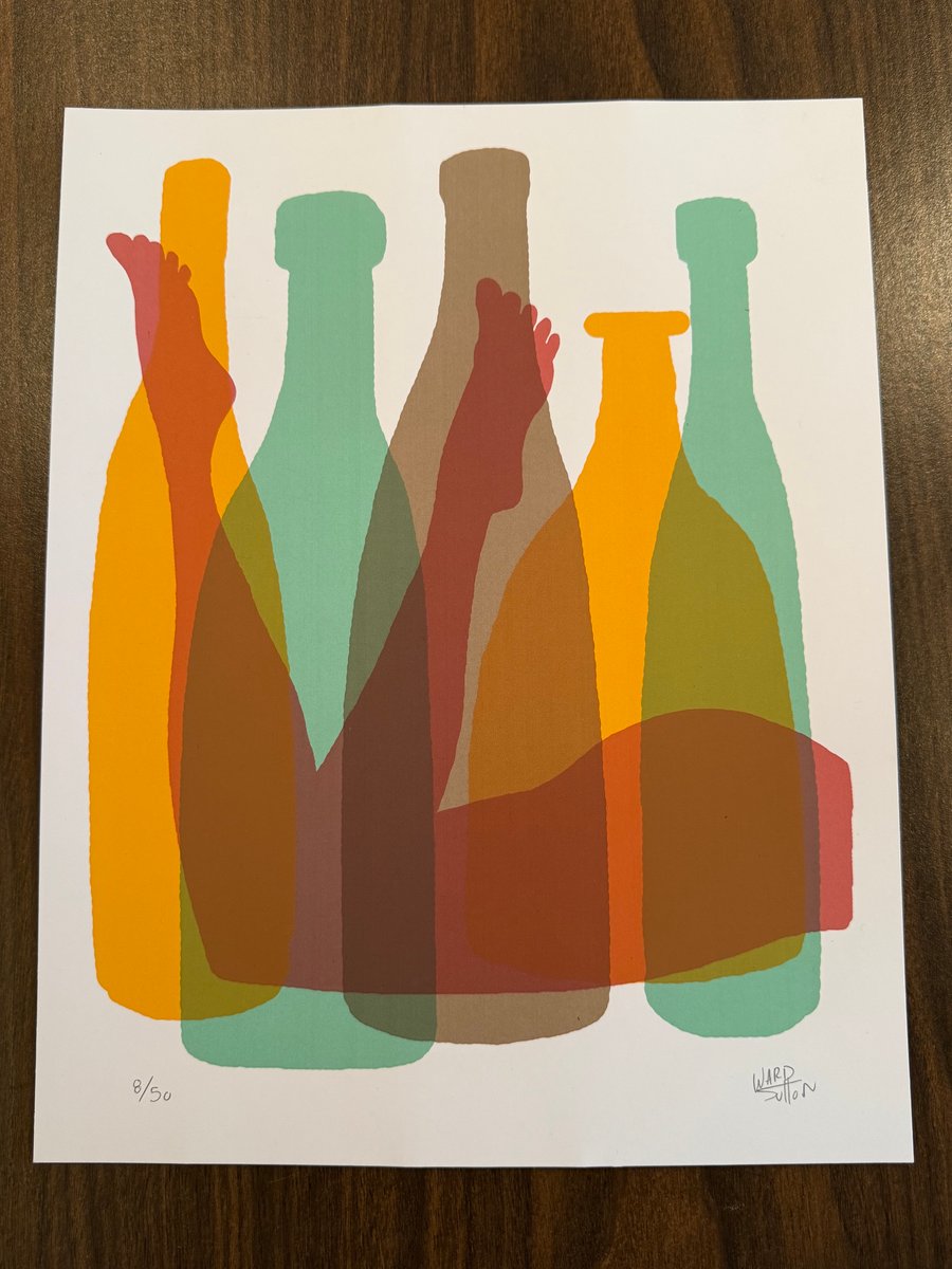 NEW! Ward Sutton Limited Edition Silkscreen Art Print | Prints and the ...