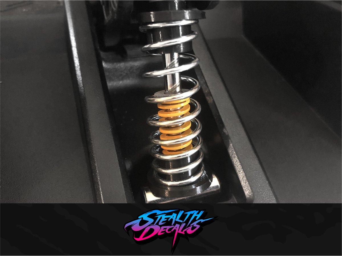 Brake Pedal Spring tuning kit fits Thrustmaster T3PM sets Mod Sim ...