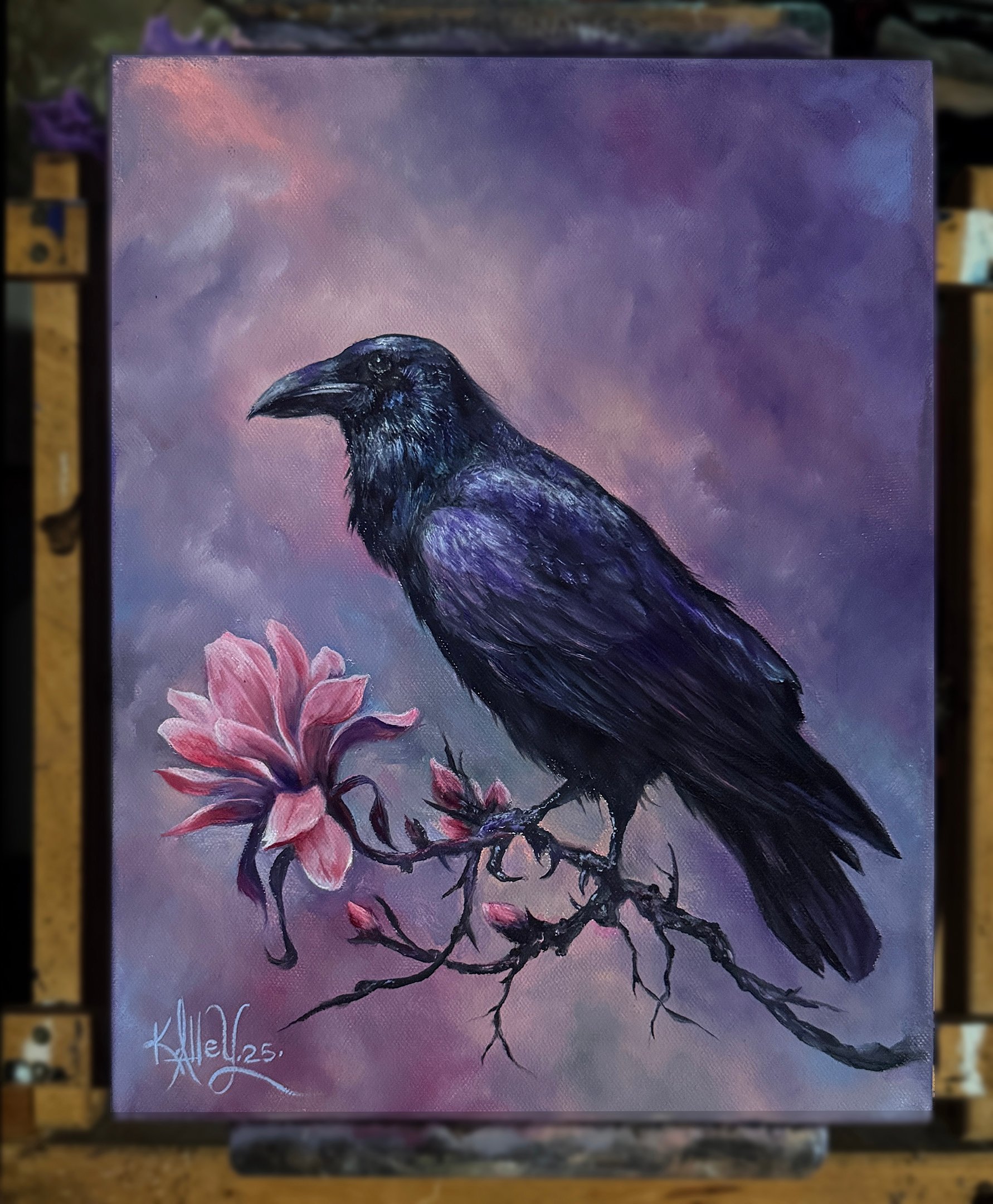 "Violet" Original Painting | Kirk Alley