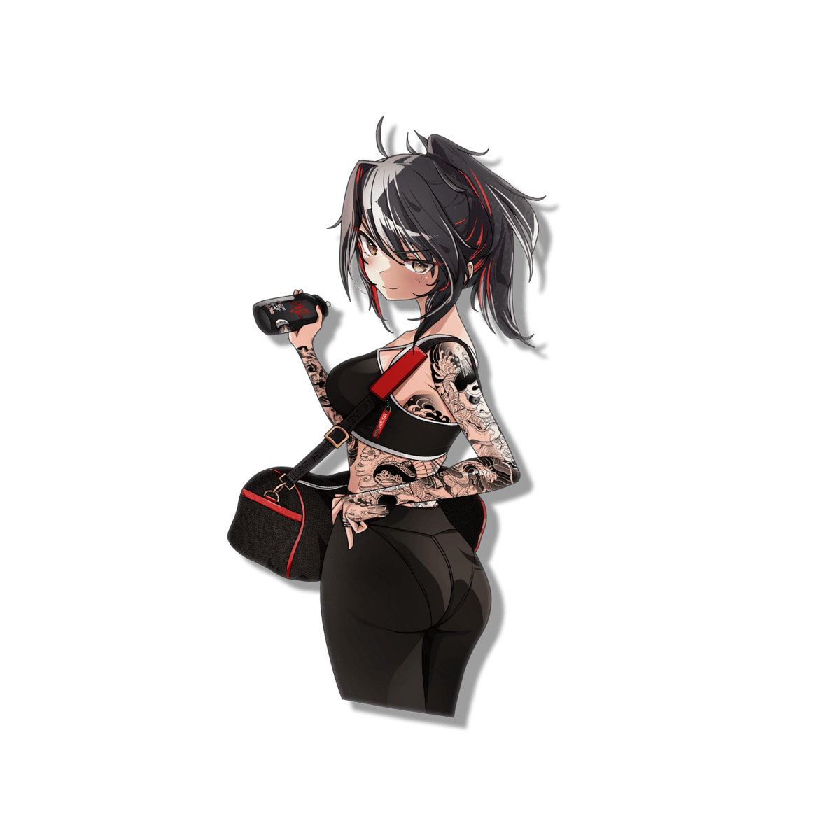 Tatted Gym Rat Sticker | Hellsent