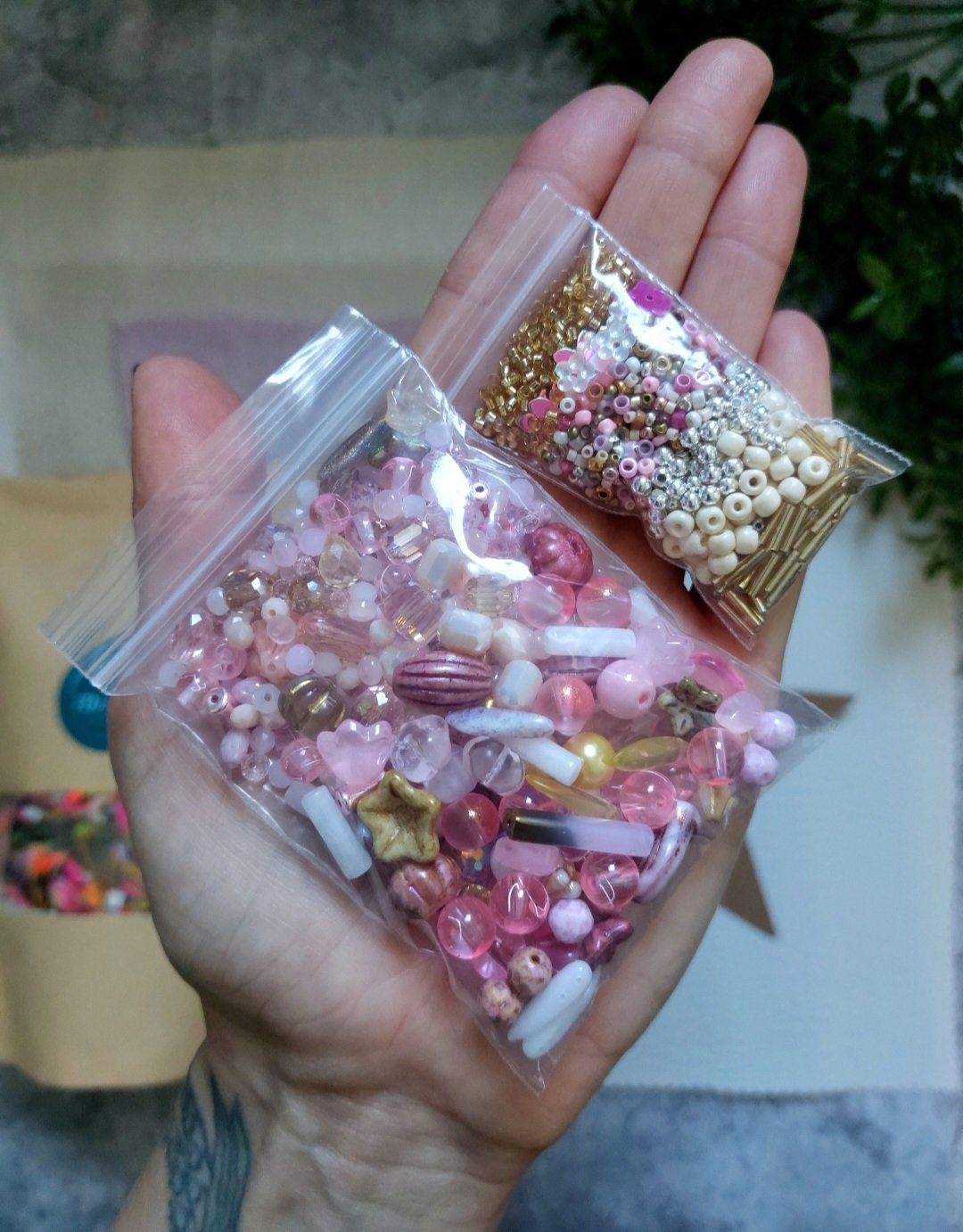 VINTAGE PINK TOP-UP KIT For Embellished Star Ornament | Fin & Nox