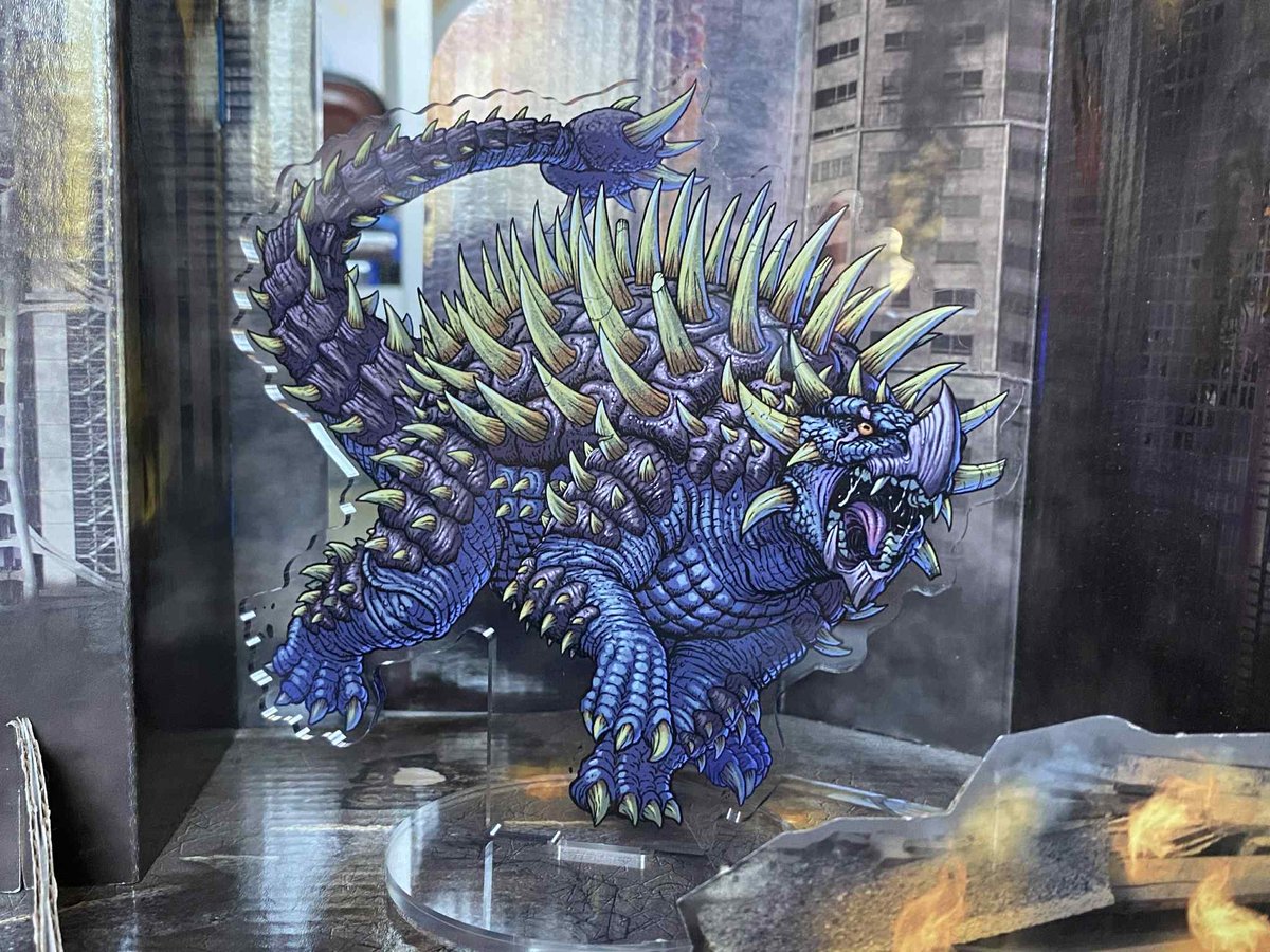 Standee: Neo Anguirus | Matt Frank Art