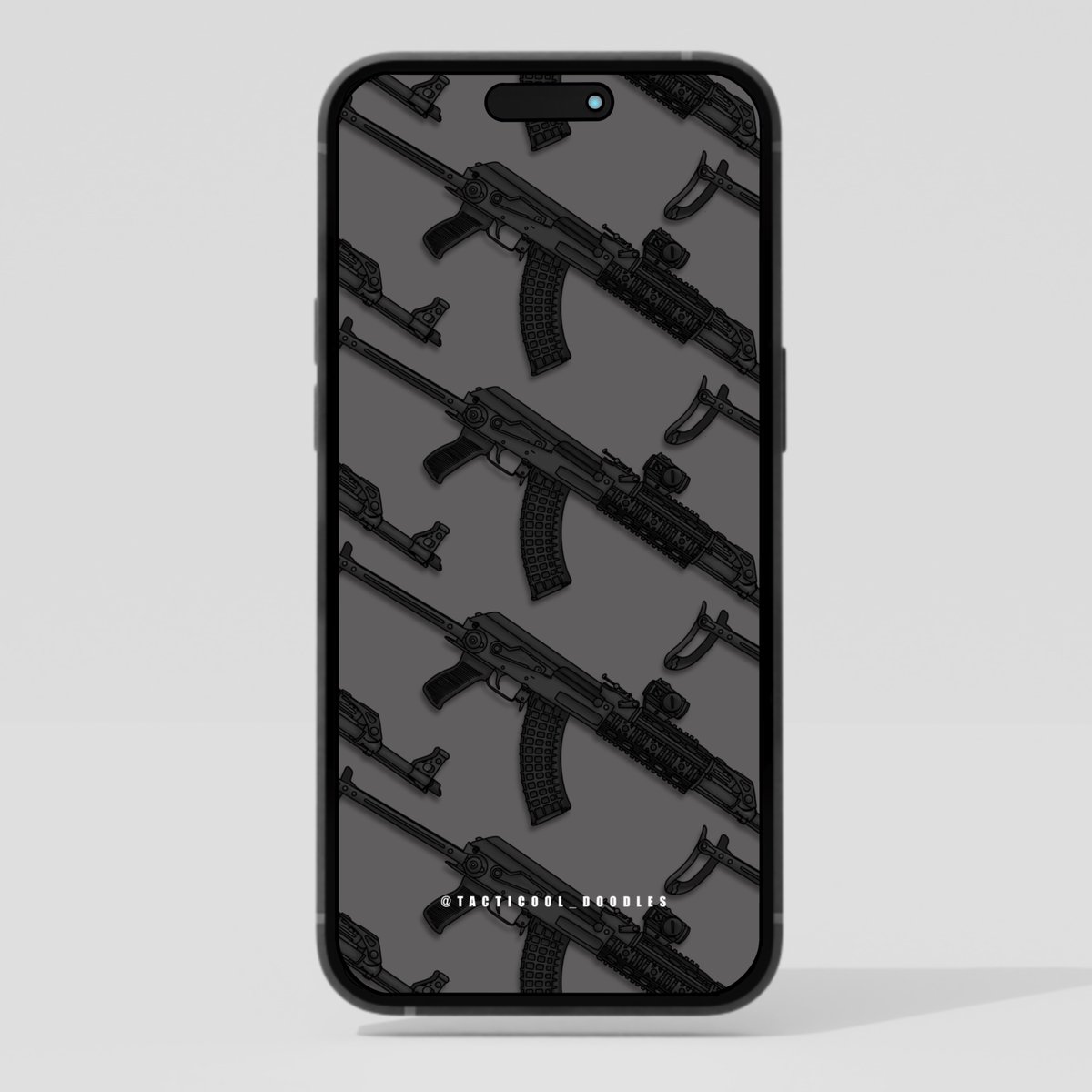 AK folder Digital phone wallpaper | TACTICOOLDOODLES