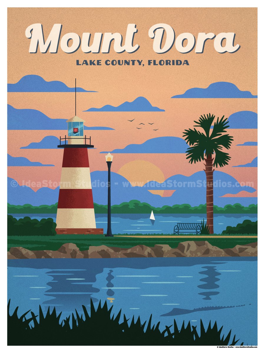 IdeaStorm Studio Store — Mount Dora Poster