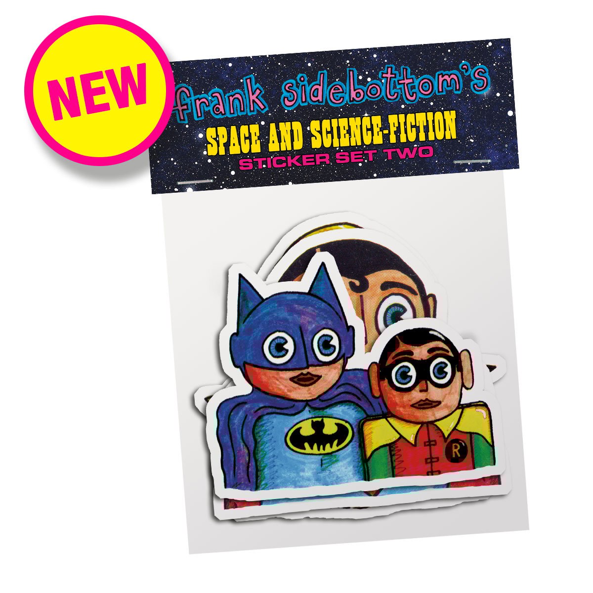 Frank Sidebottom's Sci-Fi Sticker Pack - Set Two | 1137enterprises