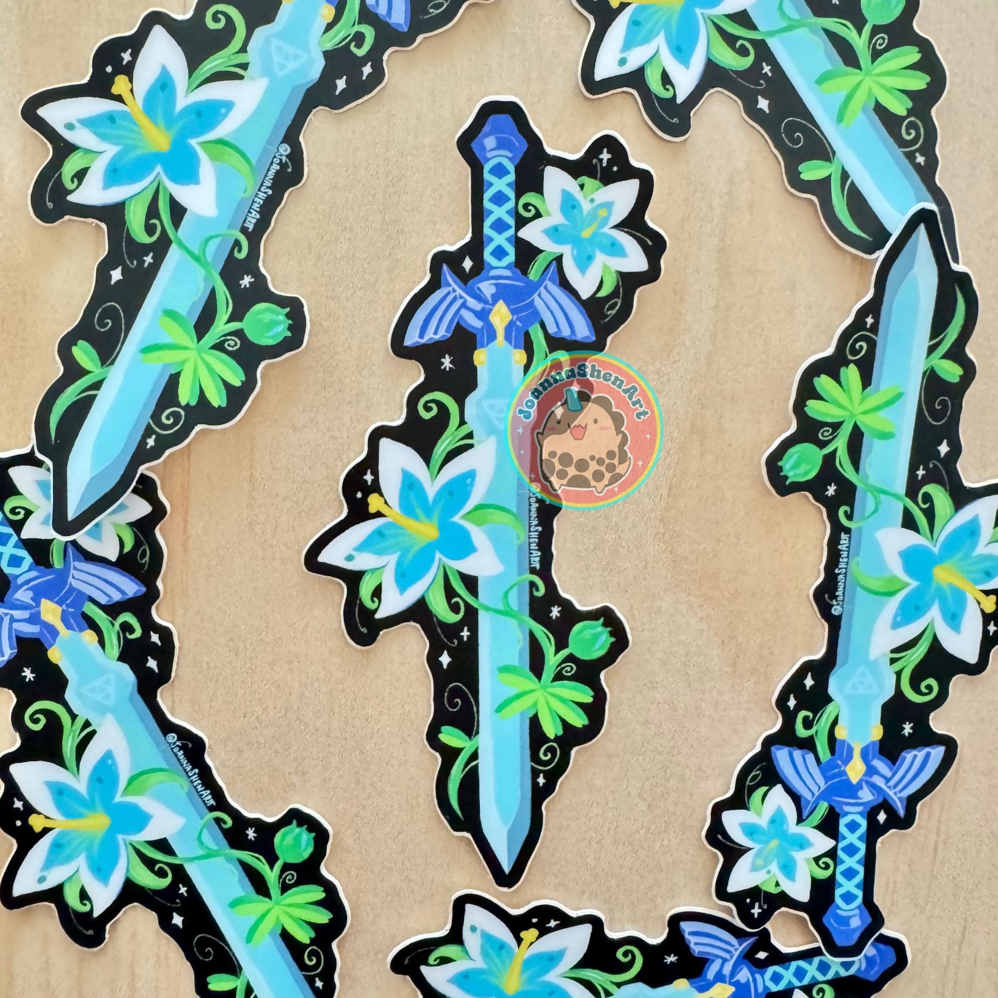 Vinyl Sticker | Master Sword | JoannaShenArt