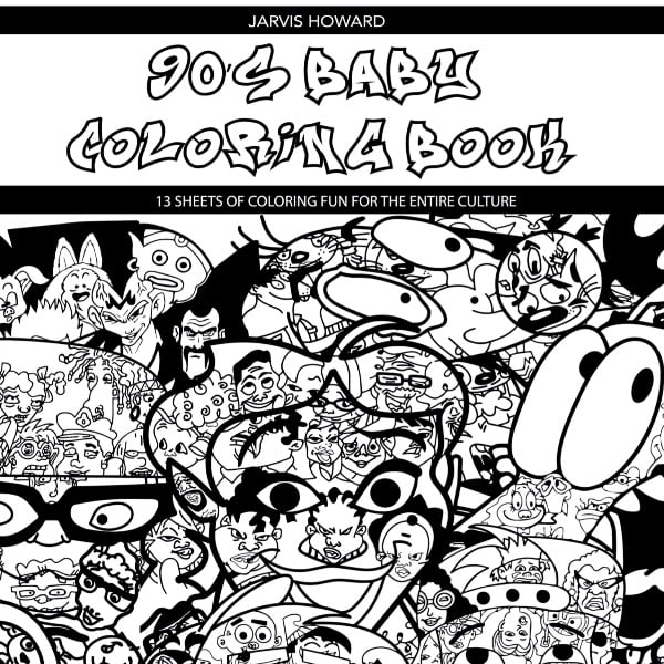 90s Baby Coloring Book | DudeThatDraw