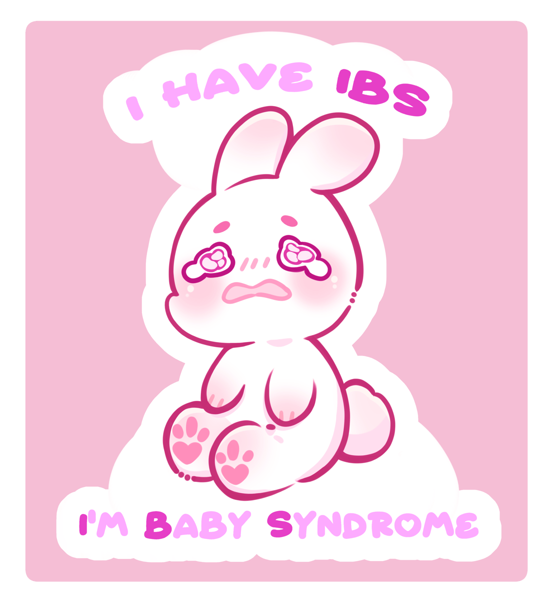 IBS - I'm Baby | STICKER | Zombuddie