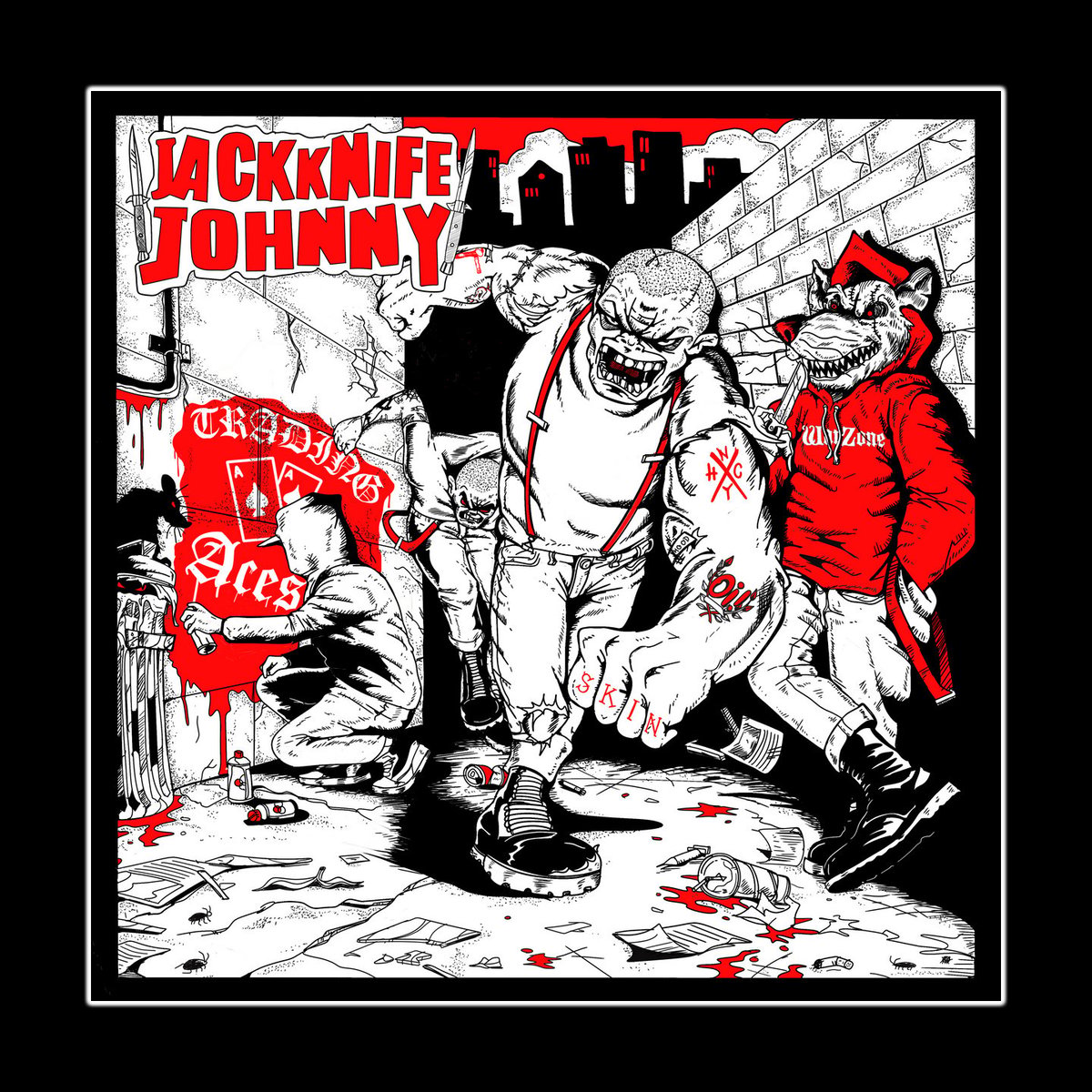 JACKKNIFE JOHNNY - 'Trading Aces' 12" LP | LONGSHOT MUSIC