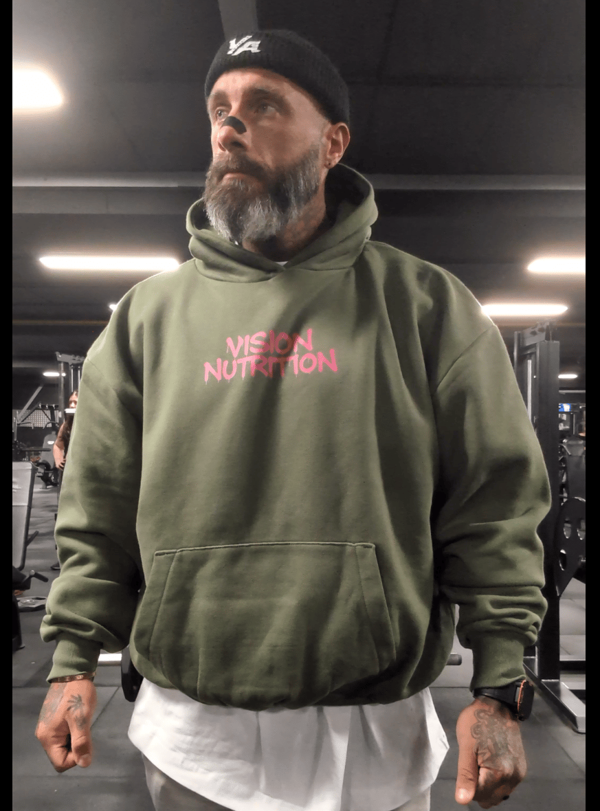 Vision Nutrition Premium Heavy Oversized Hoodie | THICCC.