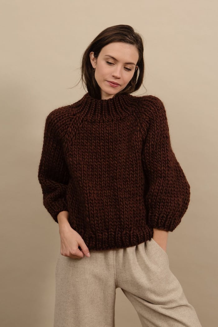 Knitting Pattern - Strathcona Sweater | good night, day