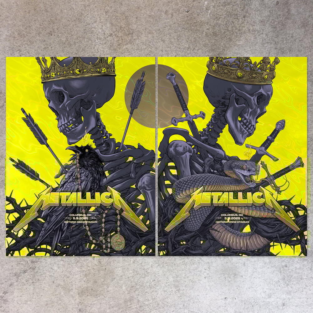 F4D Studios — Corvus & Serpens 2025 Foil Edition Posters